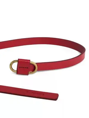 Dsquared2 Twin Belt With Gold-tone Hardware - Red