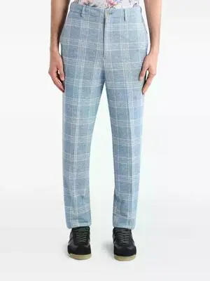 Etro Checked Chino Trousers