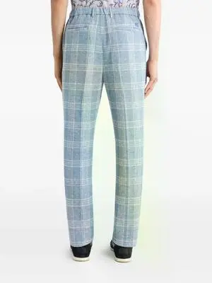 Etro Checked Chino Trousers