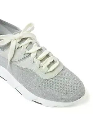 Peserico Glitter Knit Sneakers