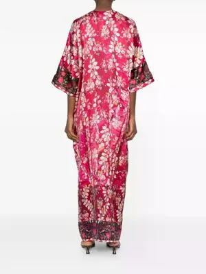 PIERRE-LOUIS MASCIA Floral V-neck Maxi Dress