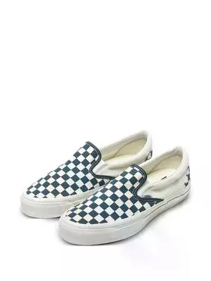 VANS Checkerboard Slip-on Sneakers - White