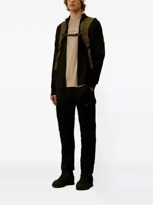 C.P. COMPANY Zip-up Cardigan - Black