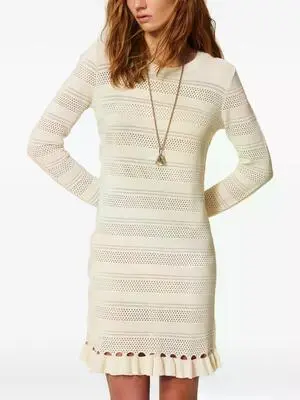 TWINSET Ruffled Knit Dress