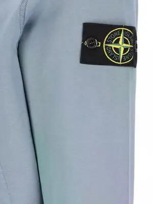 Stone Island Zip-up Cotton Hoodie - Blue