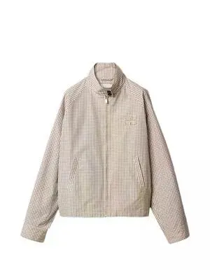 Miu Miu Check-pattern Oversized Jacket