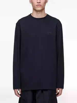 Y3 Logo-print Long-sleeved T-shirt