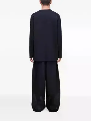 Y3 Logo-print Long-sleeved T-shirt