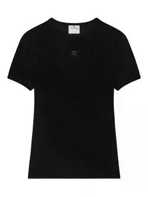 Courreges Logo T-shirts For Women