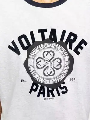 Zadig&Voltaire Woody T-shirt - Grey