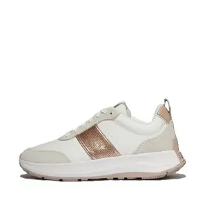 Fitflop F-mode Flow Sequin Flatform Sneakers