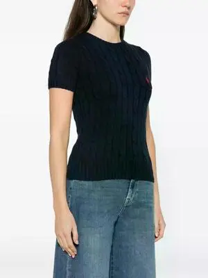 Polo Ralph Lauren Cable Knit Short Sleeve T-shirt