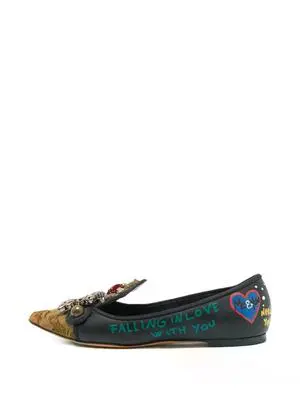 Dolce & Gabbana Embellished Flats For Women
