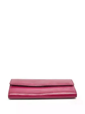 LOUIS VUITTON Sarah Leather Wallet - Pink