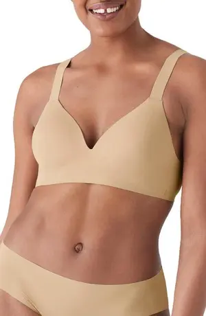 TRUE & CO True Body Boost Wireless Hook Back Push-up Bra - Desert
