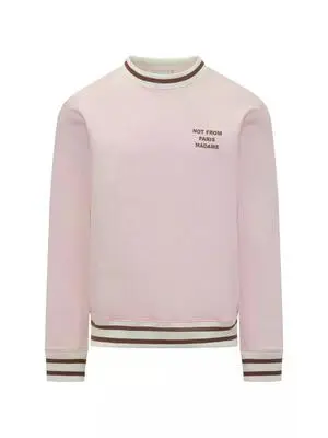 Drole De Monsieur Slogan-print Sweatshirt