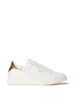 Twinset Gold Tone Sneakers For Women