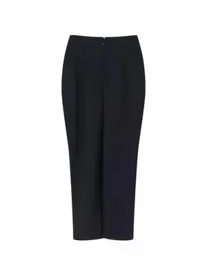 Givenchy Pencil Skirt With Draped Detailing - Black