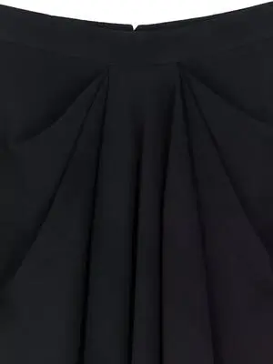 Givenchy Pencil Skirt With Draped Detailing - Black