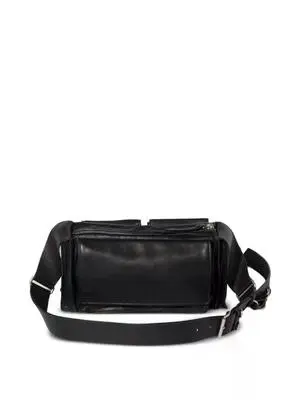 Miu Miu Flap-pockets Leather Shoulder Bag