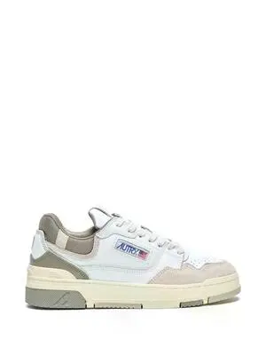 AUTRY Laces Suede Leather Sneakers - White
