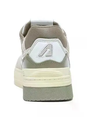 AUTRY Laces Suede Leather Sneakers - White