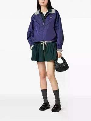 Miu Miu Oversized High-neck Jacket
