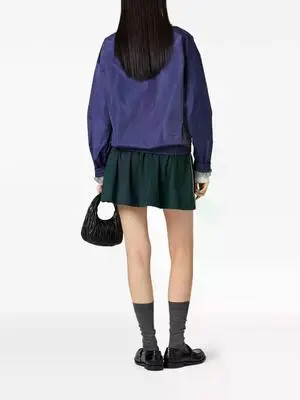 Miu Miu Oversized High-neck Jacket