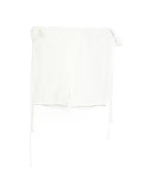Gimaguas Zoe Drawstring Shorts - White