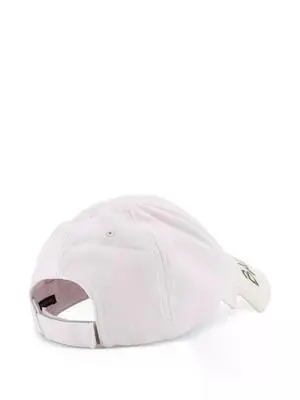 Balenciaga Masking Tape Cap - White