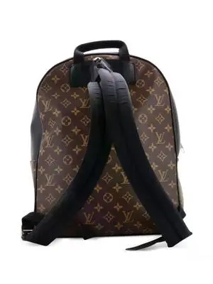 LOUIS VUITTON Josh Macassar Monogram Canvas Backpack