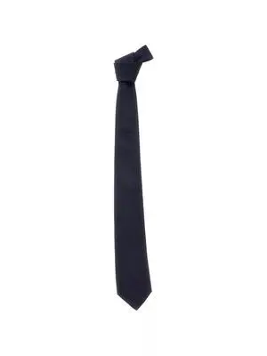 Giorgio Armani Polka-dot Neck Tie - Blue
