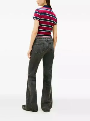 Tommy Hilfiger Double-button Flared Jeans