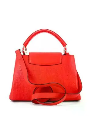 LOUIS VUITTON Capucines Bb Satchel - Red