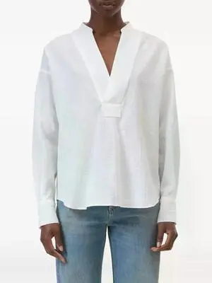 Closed V-neck Shirt
