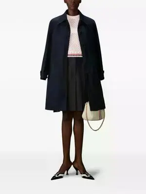 Thom Browne Pointelle-stitch T-shirt