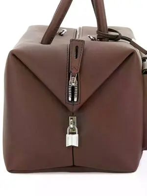 Max Mara Padlock Flap Leather Shoulder Bag