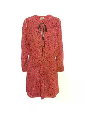 Zadig&Voltaire Floral-print Long-sleeve Dress