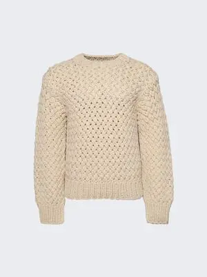 Dries Van Noten Knit Sweater - White