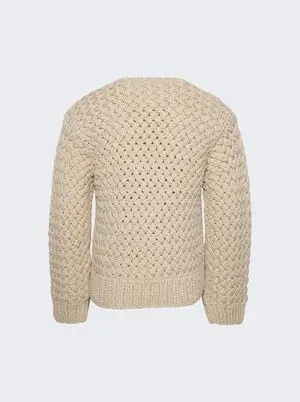 Dries Van Noten Knit Sweater - White