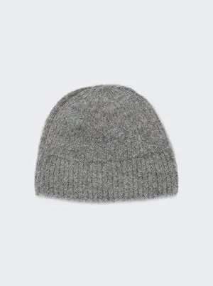 Dries Van Noten Alpaca Blend Beanie - Grey