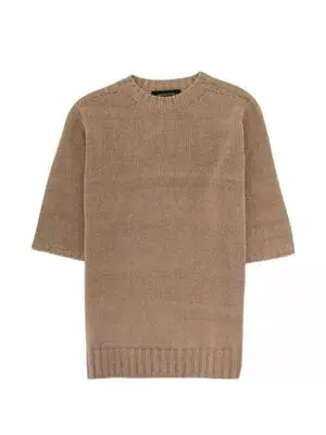 Fabiana Filippi Short-sleeve Top - Neutrals