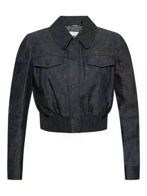 Fendi Buttoned Jacket With Elastic Waistband