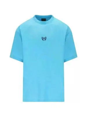 Balenciaga Embroidered T-shirt - Blue