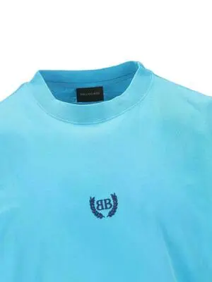 Balenciaga Embroidered T-shirt - Blue