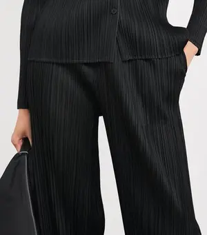 Issey Miyake Ole Flared Trousers