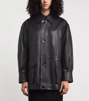 ARMA Maeve Leather Jacket - Black