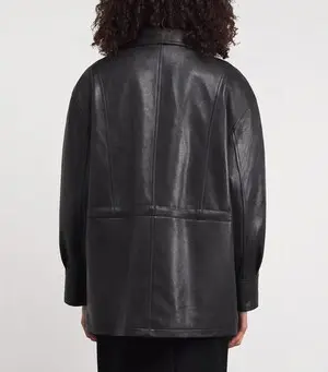 ARMA Maeve Leather Jacket - Black