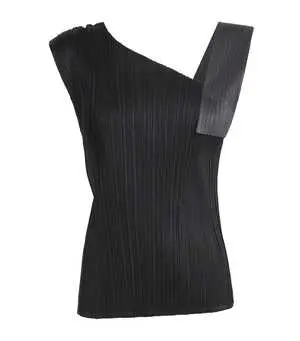 Issey Miyake Pleated Camis Tanks For Women