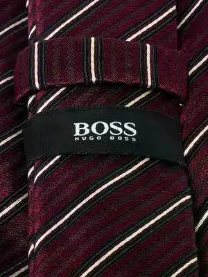 BOSS Striped Silk Neck Tie